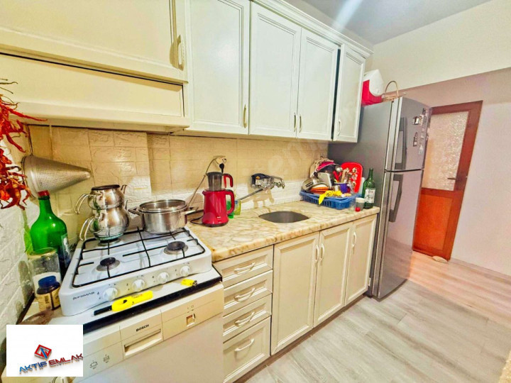 AKTİF'TEN AKÇAY MERKEZ'DE SATILIK BAHÇELİ ÖN CEPHE GENİŞ 2+1 DAİRE